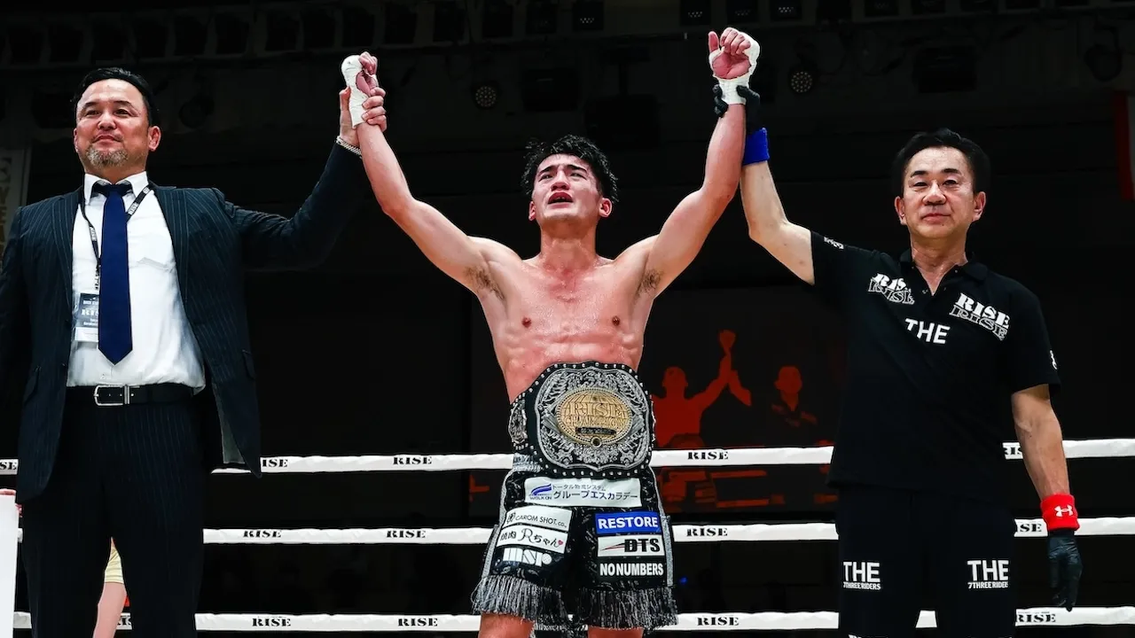 Koki Osaki Becomes RISE Bantamweight Champion - Beyond Kickboxing