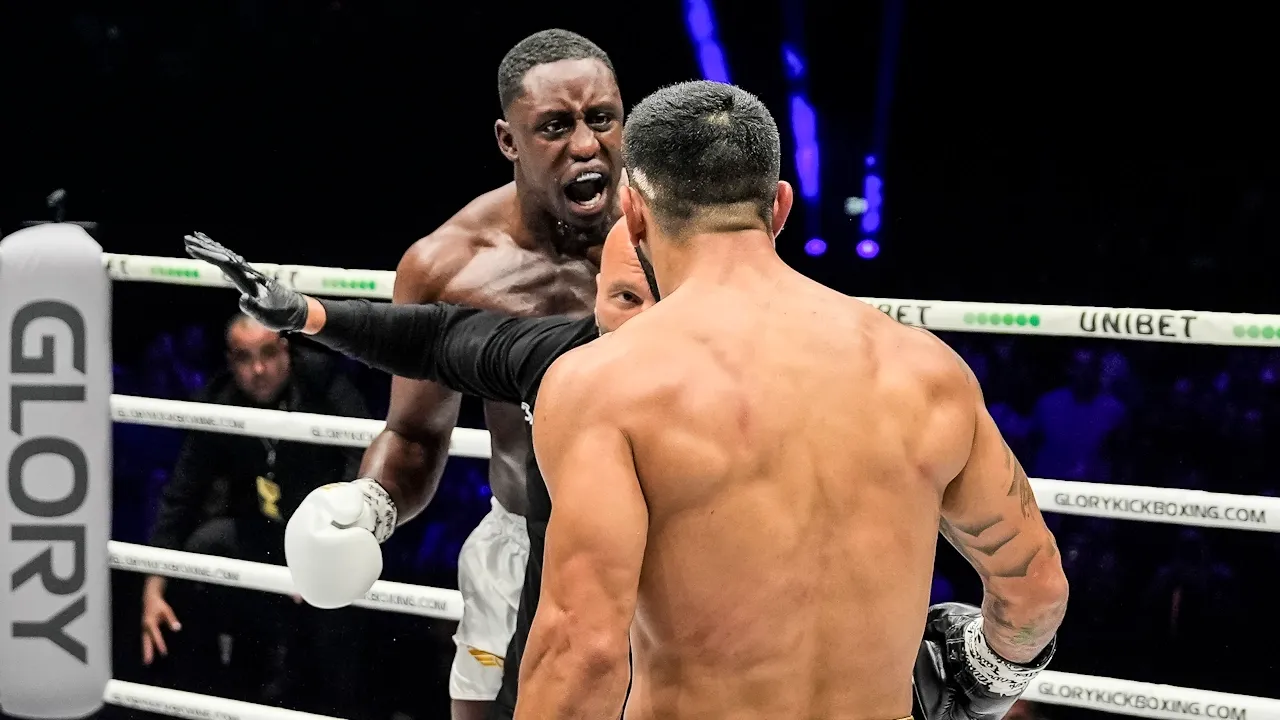 Kromah Scores Comeback KO After Fouls from Rajabzadeh - Beyond Kickboxing