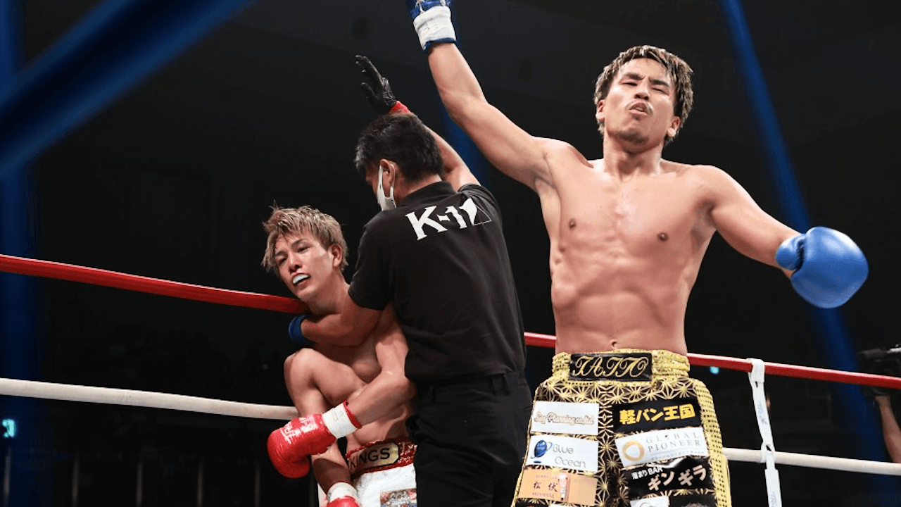 Taito Gunji & Masashi Kumura Left K-1 - Beyond Kickboxing