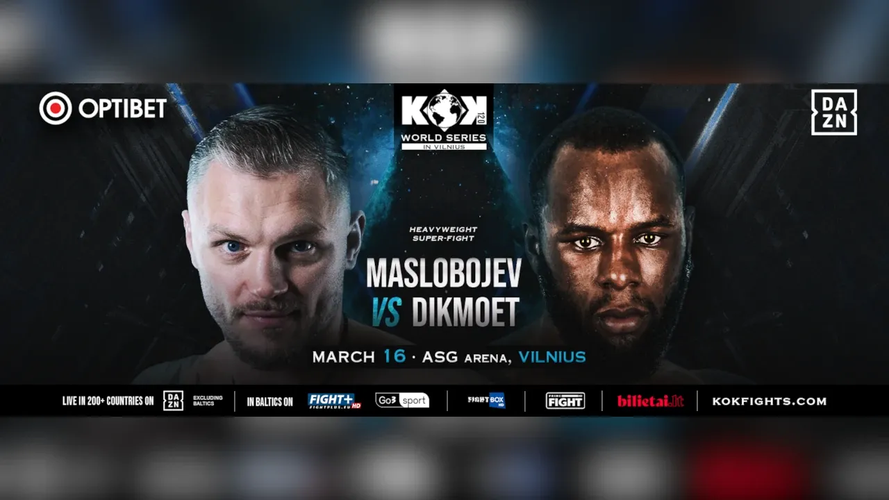 KOK'120 WORLD SERIES: Maslobojev vs TBA - Beyond Kickboxing