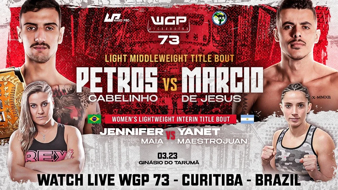WGP Kickboxing 73: Cabelinho vs De Jesus - Beyond Kickboxing