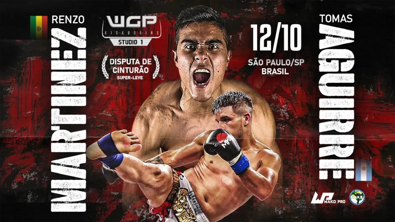 WGP Studio 1: RENZO MARTINEZ vs. TOMAS AGUIRRE - Beyond Kickboxing
